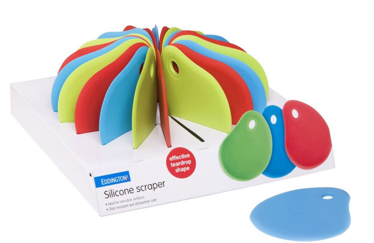 BAKERS BOWL SCRAPERS - PICK A COLOUR! : Mcdougalls