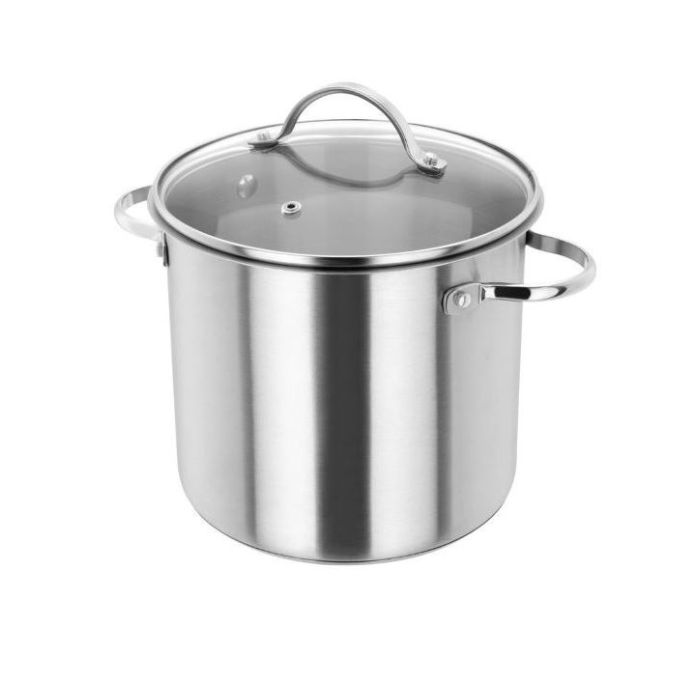 22CM STOCK POT 6.5L STAINLESS STEEL : Mcdougalls